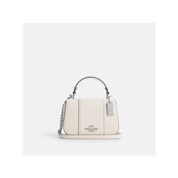 Coach | Bags | Nwt Coach Lysa Top Handle Bag In Chalksilver | Poshmark